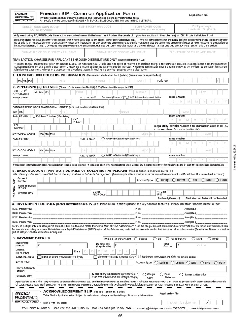 Freedom-Sip Multiple Schemes Inv-Form May2023 Removed | Download Free ...