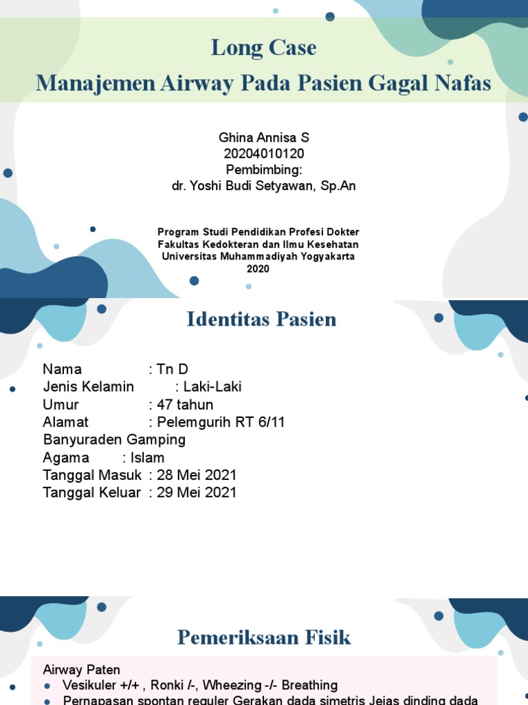 Manajemen Airway Longcase | PDF