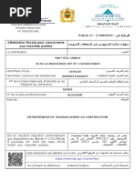 Attestation de Référence Professionnelle | PDF