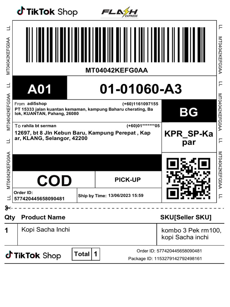 06-11 - 12-54-12 - Shipping Label+packing List | PDF
