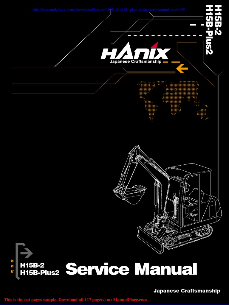 Hanix h15b 2 h15b Plus 2 Service Manual Sept 09 | PDF | Engines | Truck