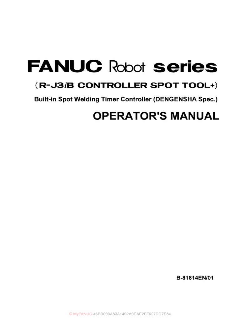 R-J3ib Controller Spot Tool+ | PDF | Menu (Computing) | Input/Output