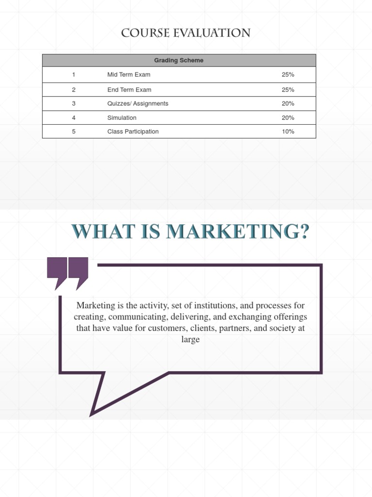 Class 1 - Introduction - Student | PDF | Marketing | Financial Economics