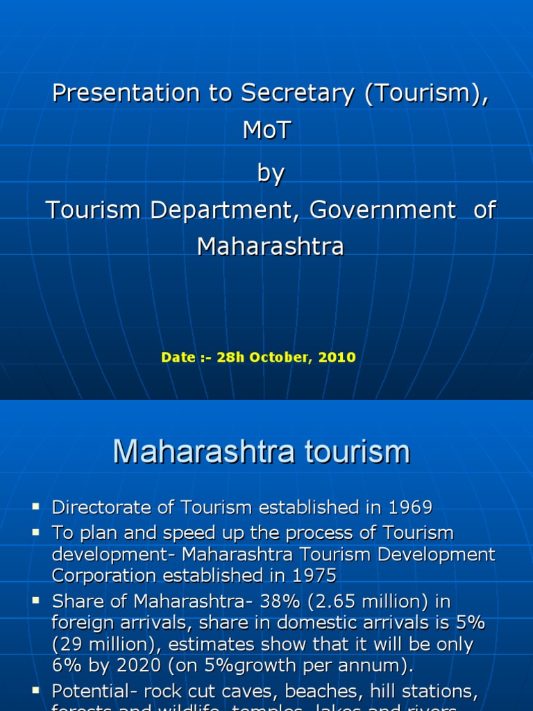 Maharashtra Tourism Development Overview | PDF | Tourism | Mumbai