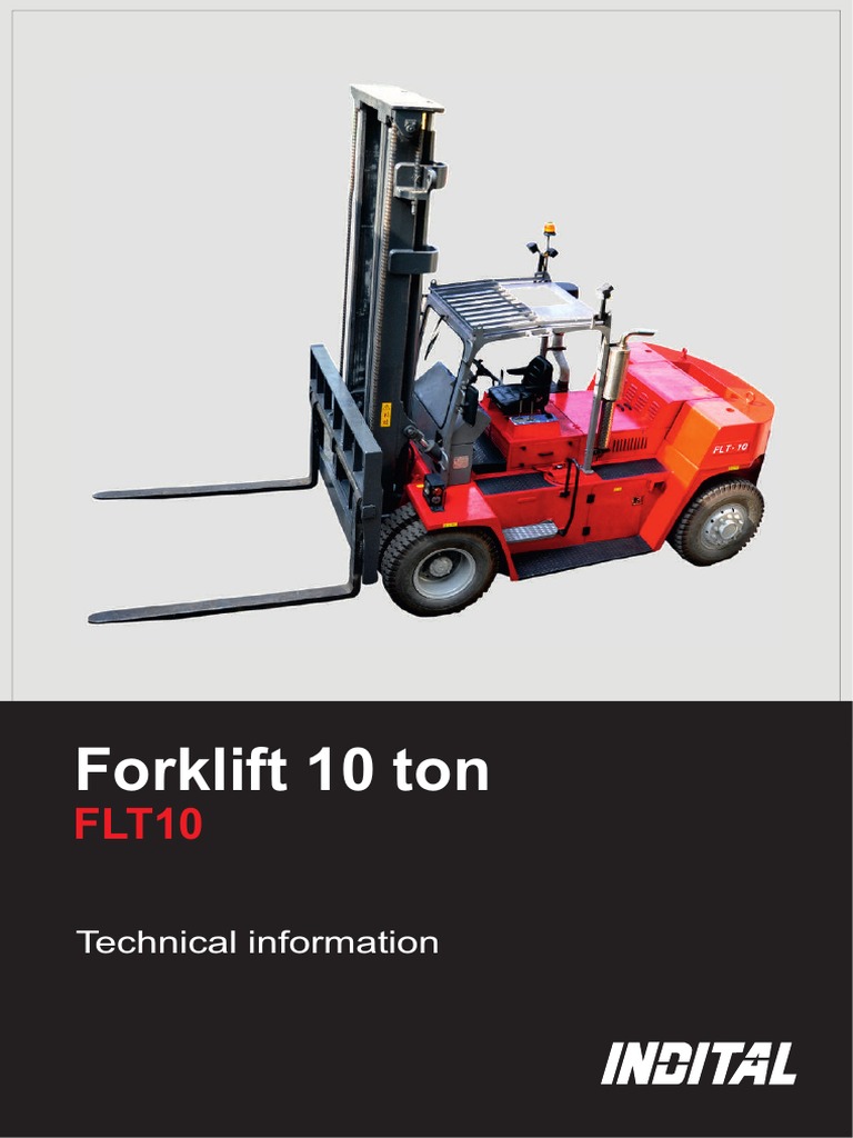 flt10_mechanical-gear_indital | PDF | Forklift | Axle