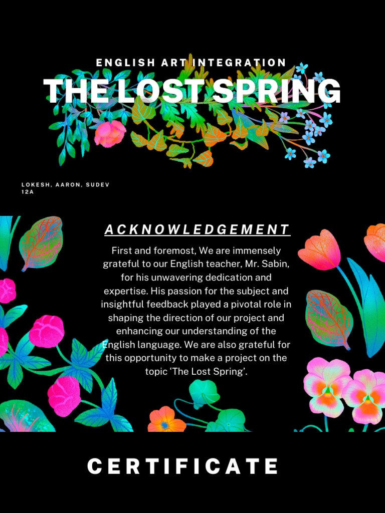 English Art Integration Grade 12 | PDF