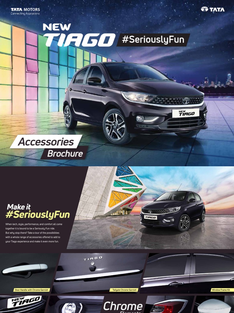 TM Tiago Accessories Digital Brochure | PDF | Motor Vehicle | Transport