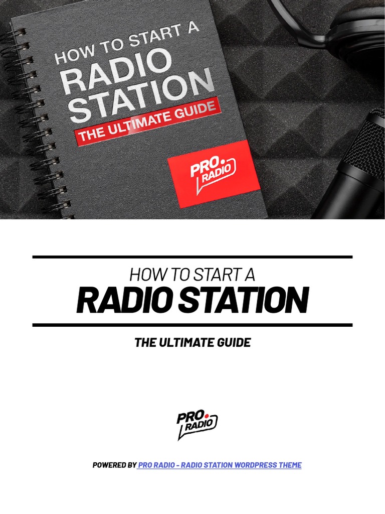 How To Start A Radio Station Ebook | PDF | Radio | Internet