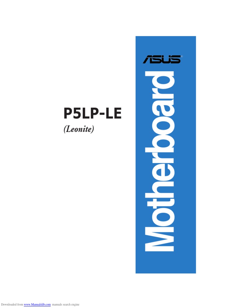 Leonite P5lple User Manual | PDF