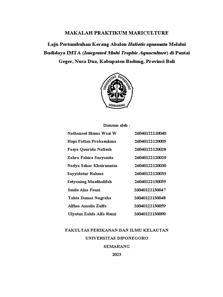 Makalah Hasil Praktikum | PDF