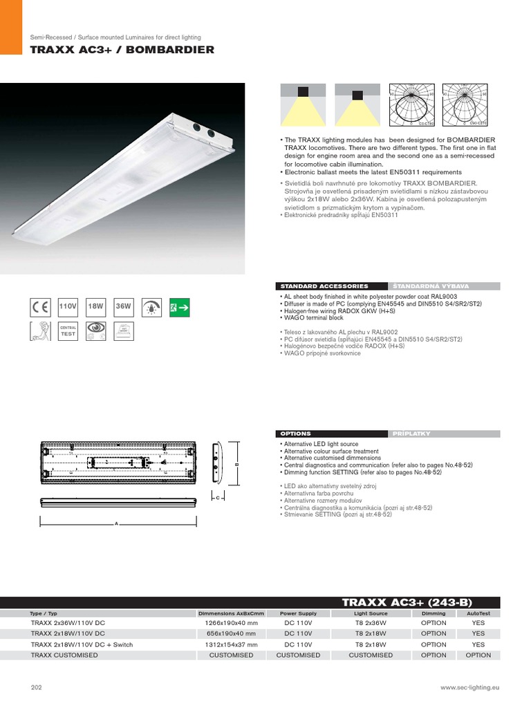 TRAXX | PDF | Components | Equipment
