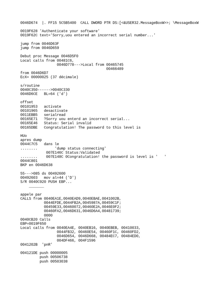 Software Authentication Debugging | PDF | Technology & Engineering