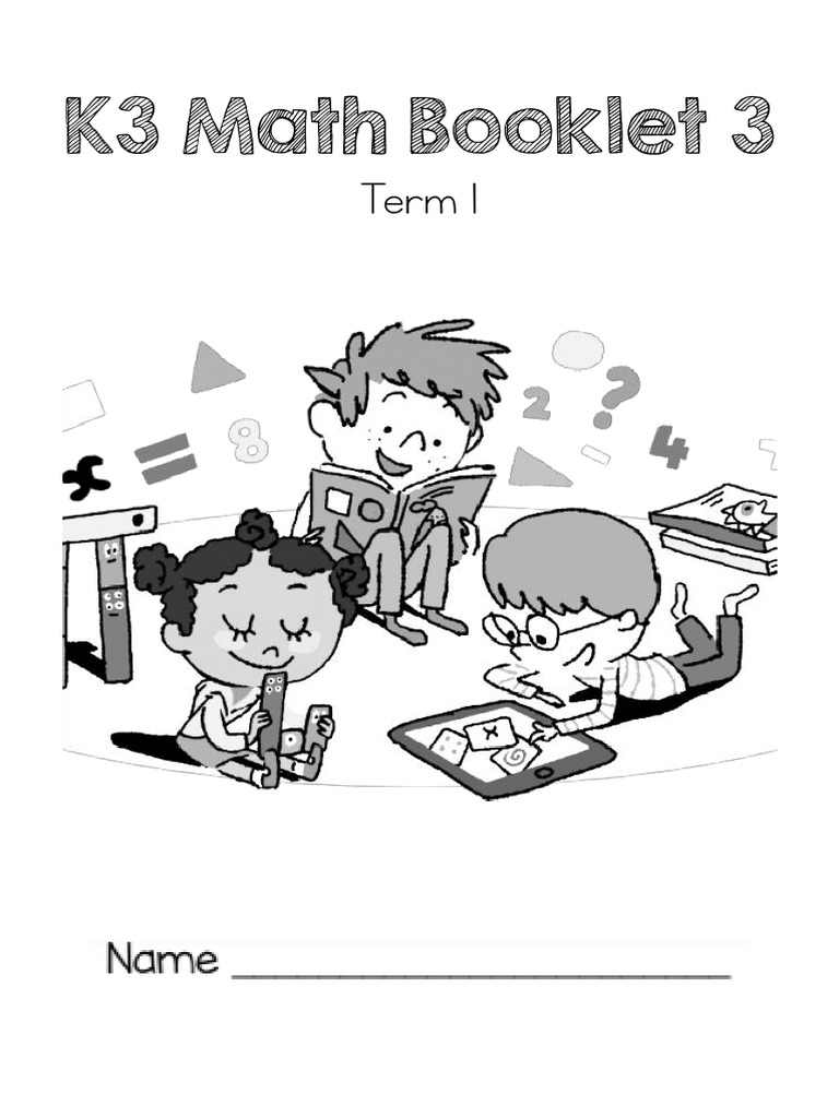 Math Booklet 3 Term 1 | PDF