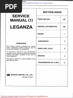 Toyota Engine 4y Repair Manual | PDF