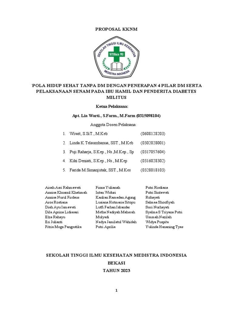 Proposal KKN Kel 03 Beres | PDF | Pengembangan Diri