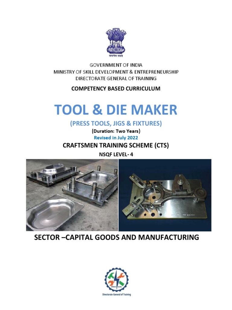 TDM (PTJ - F) - CTS2.0 - NSQF-4 | PDF | Machining | Grinding (Abrasive ...