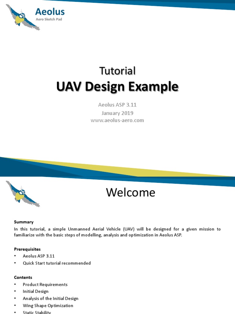 How To Design A UAV | PDF