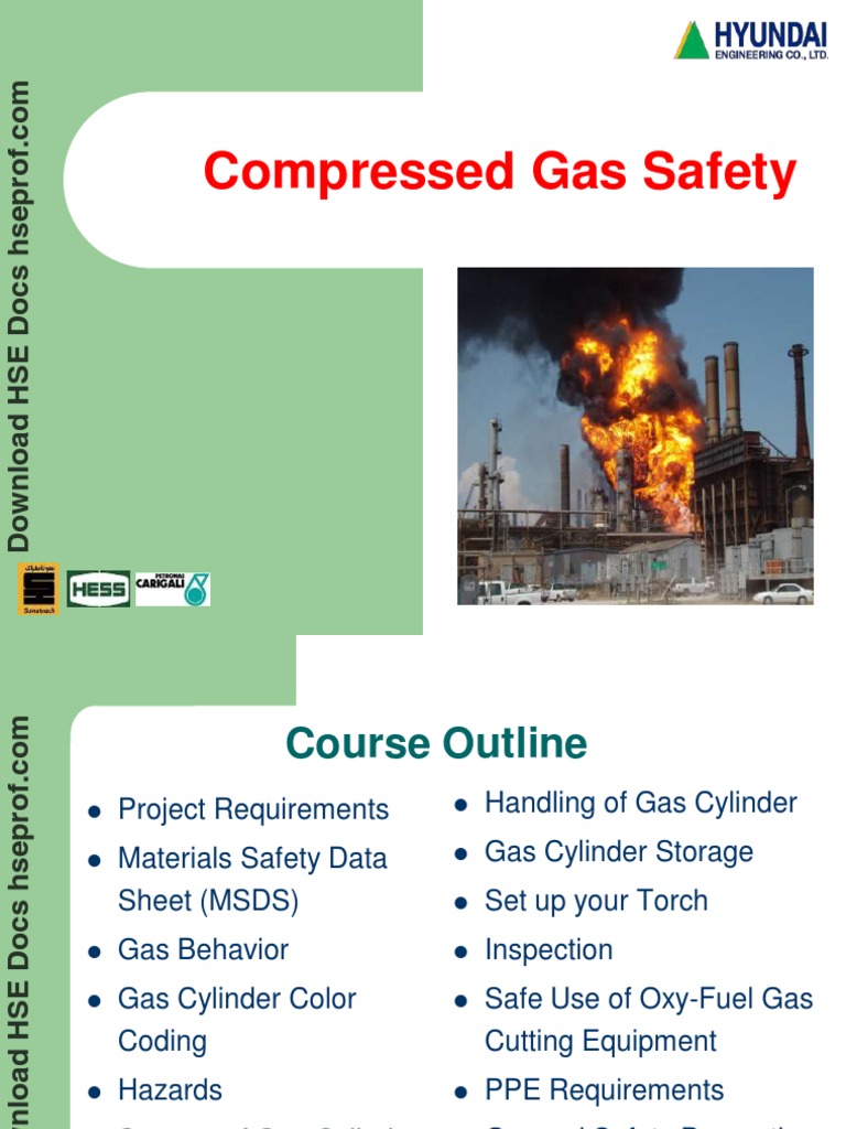 Compresses Gas Safety 1687510271 | PDF | Physical Sciences | Chemical ...