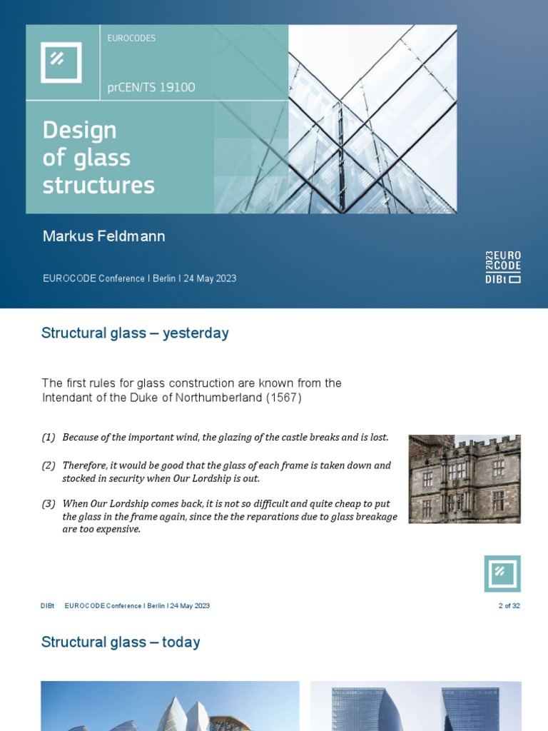Eurocode Conference 2023 Feldmann Eurocode 10 | PDF