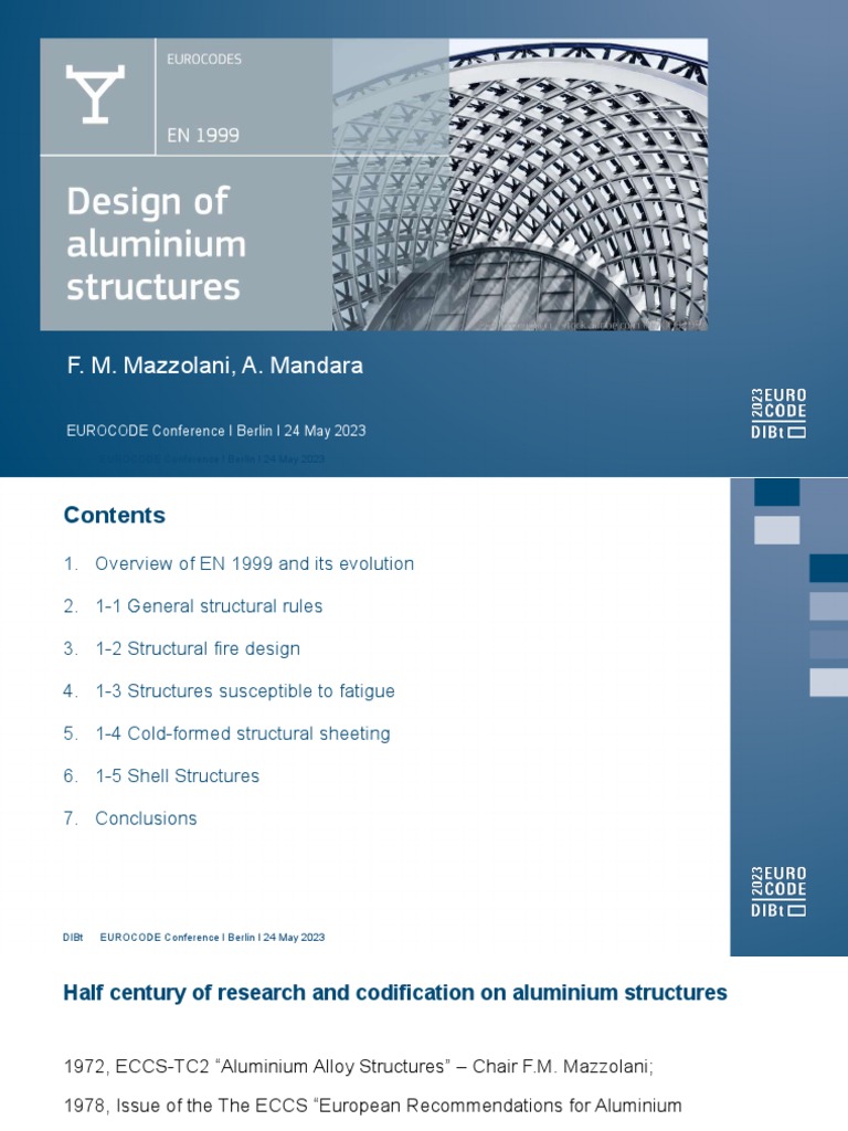 Eurocode Conference 2023 Mandara Eurocode 9 | PDF | Buckling | Welding