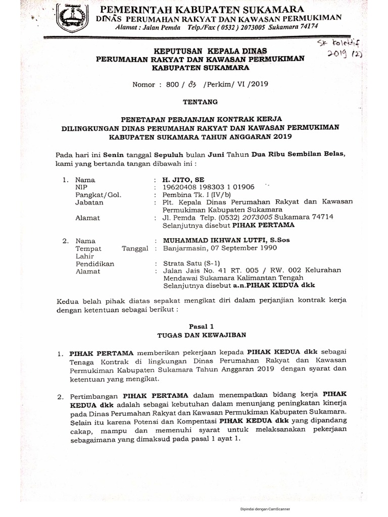 SKC 2019 Perubahan | PDF