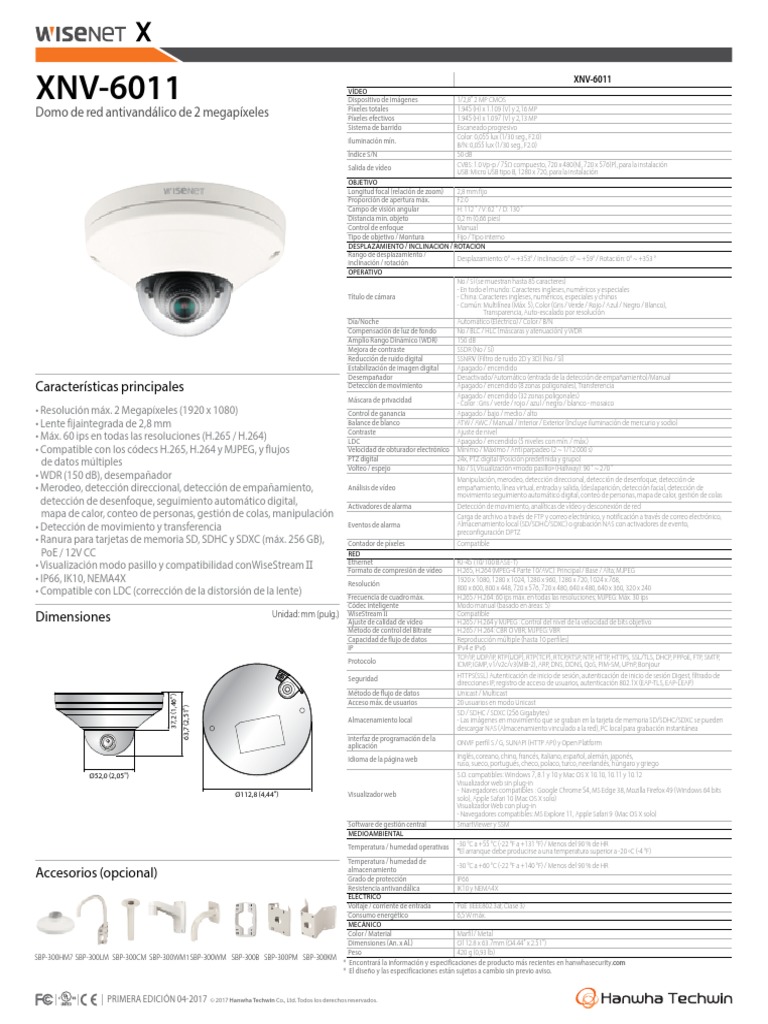XNV 6011 | PDF | Píxel | Vídeo