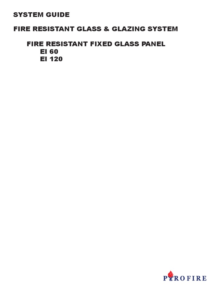 Acsystem Guide Fixed Glass 1 | PDF | Wall | Glasses