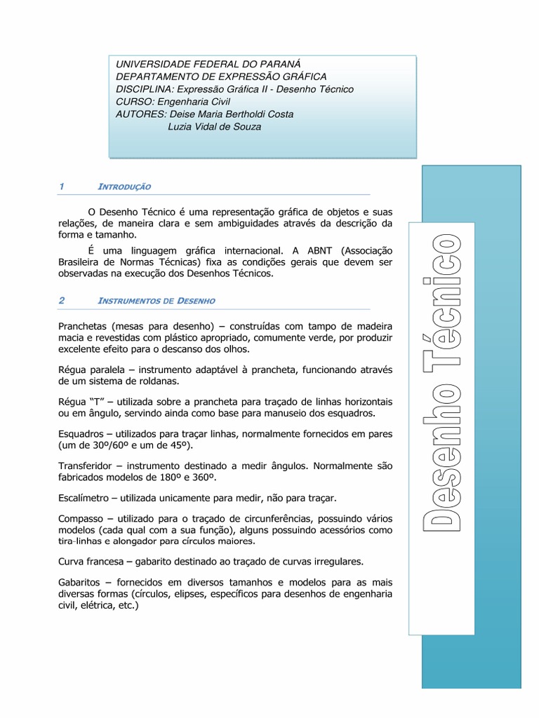 Desenho Técnico Eng Ufpr | PDF