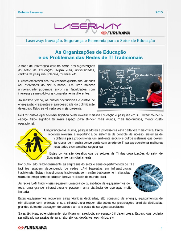 Folder Laserway Educacao | PDF | Rede de computadores | Tecnologia da ...