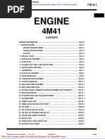 Mitsubishi 4G64 Engine Service Manual | PDF | Belt (Mechanical) | Machines