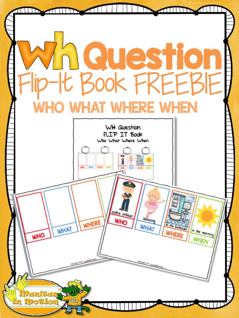 WHQuestionFlipItBookFREEBIE Compressed | PDF | Books | Communication