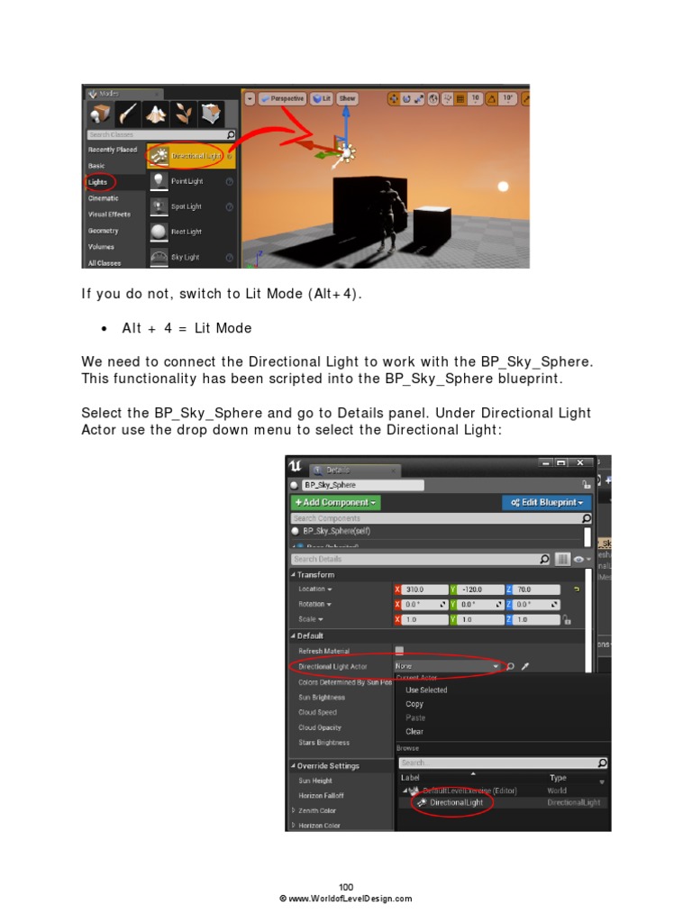 UE4 Beginners Quick Start Guide V2-Part-3 | PDF | Window (Computing) | Software