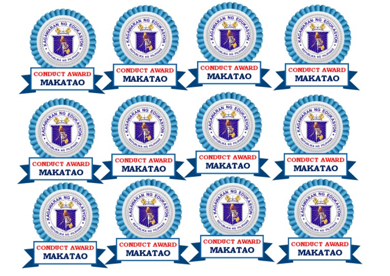 Ribbon Heads - CONDUCT AWARD MAKATAO | PDF