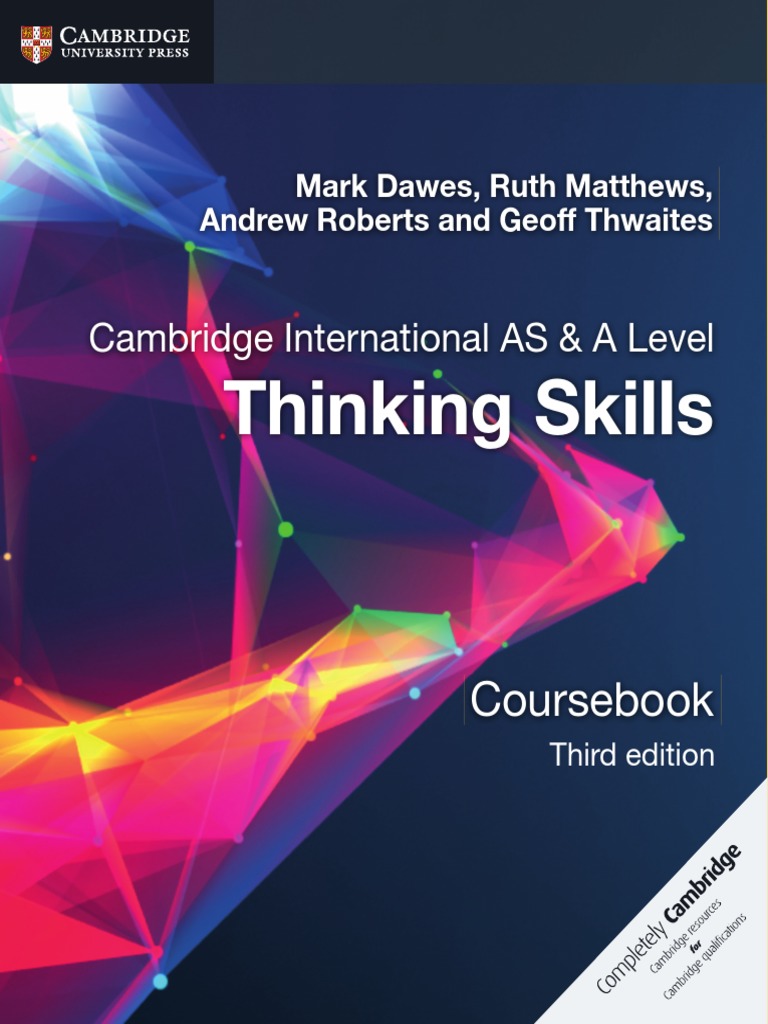Cambridge International As & A Level Thinking Skills Sample | PDF | Argument | Sampling (Statistics)