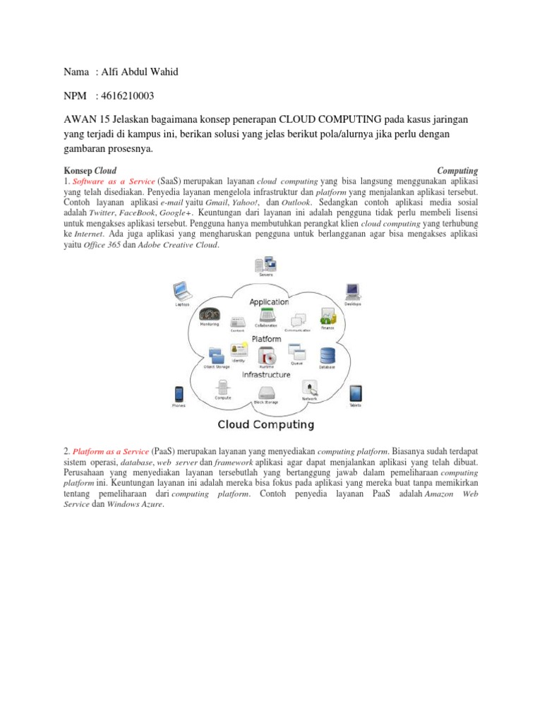 Awan 14 - Alfi Abdul Wahid (4616210003) | PDF