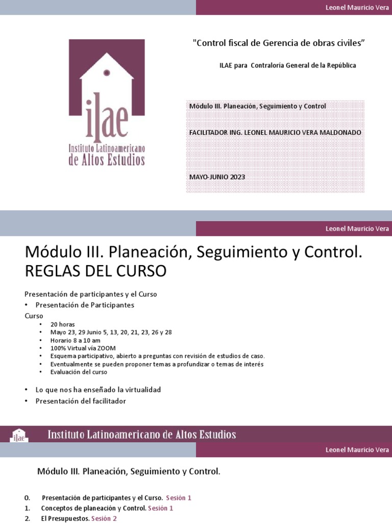 Control Seguimiento Proy Final Consolidada MAURICIO VERA - Compressed | PDF | Presupuesto ...