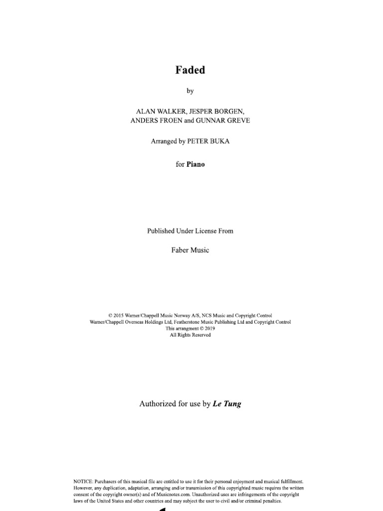 Faded Peter Buka | PDF