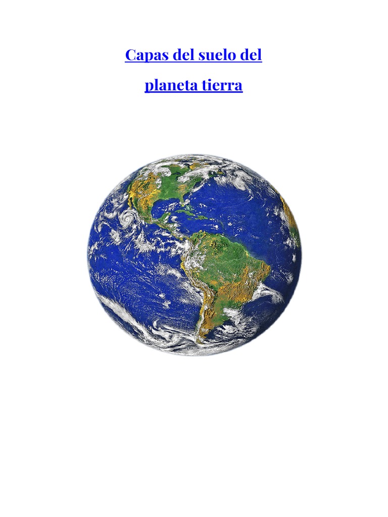 Capas del Suelo: Tipos y Características | PDF | Suelo | Erosión