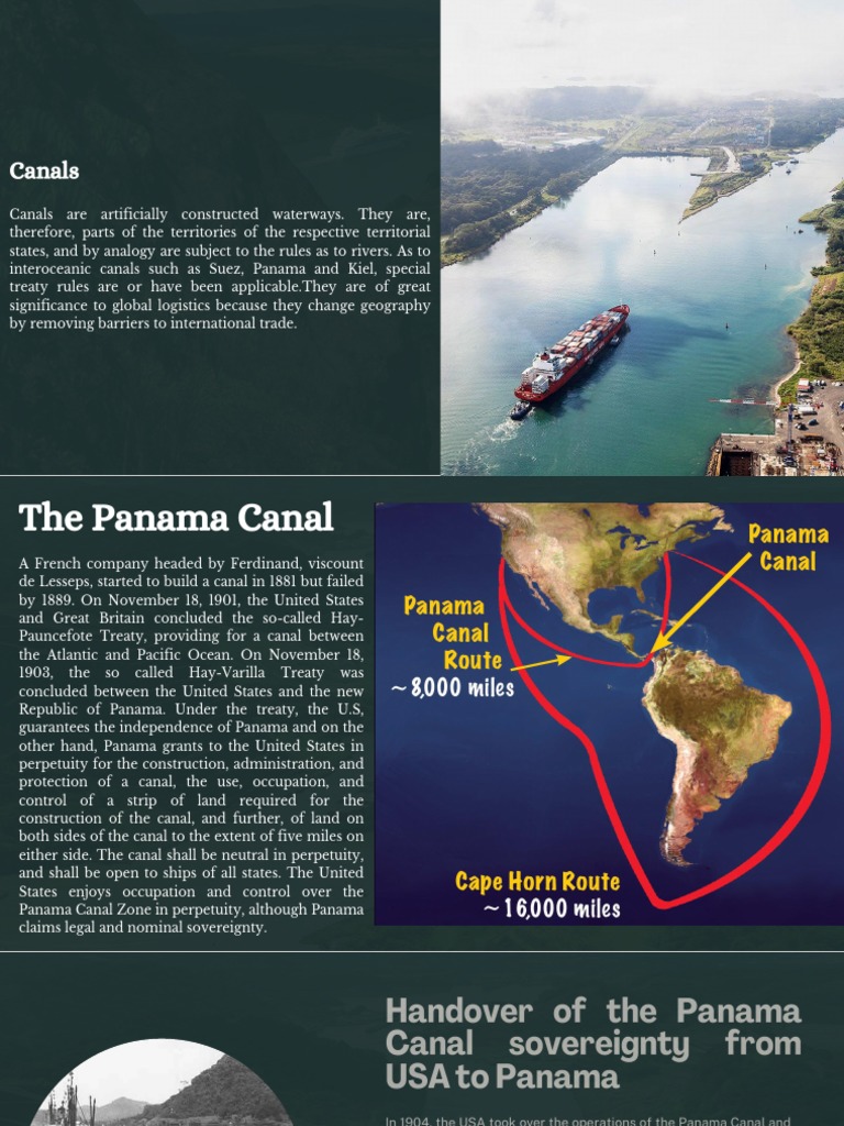 Panama Canal and Suez Canal | PDF