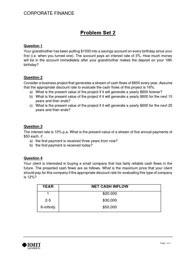 Problem Set 2 1 1 Pdf