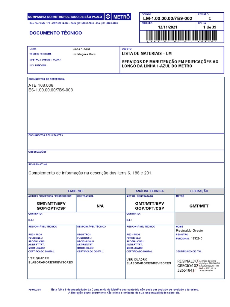 Anexo II - Documento Técnico II | PDF