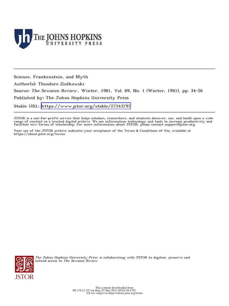 Theodore Ziolkowski | PDF