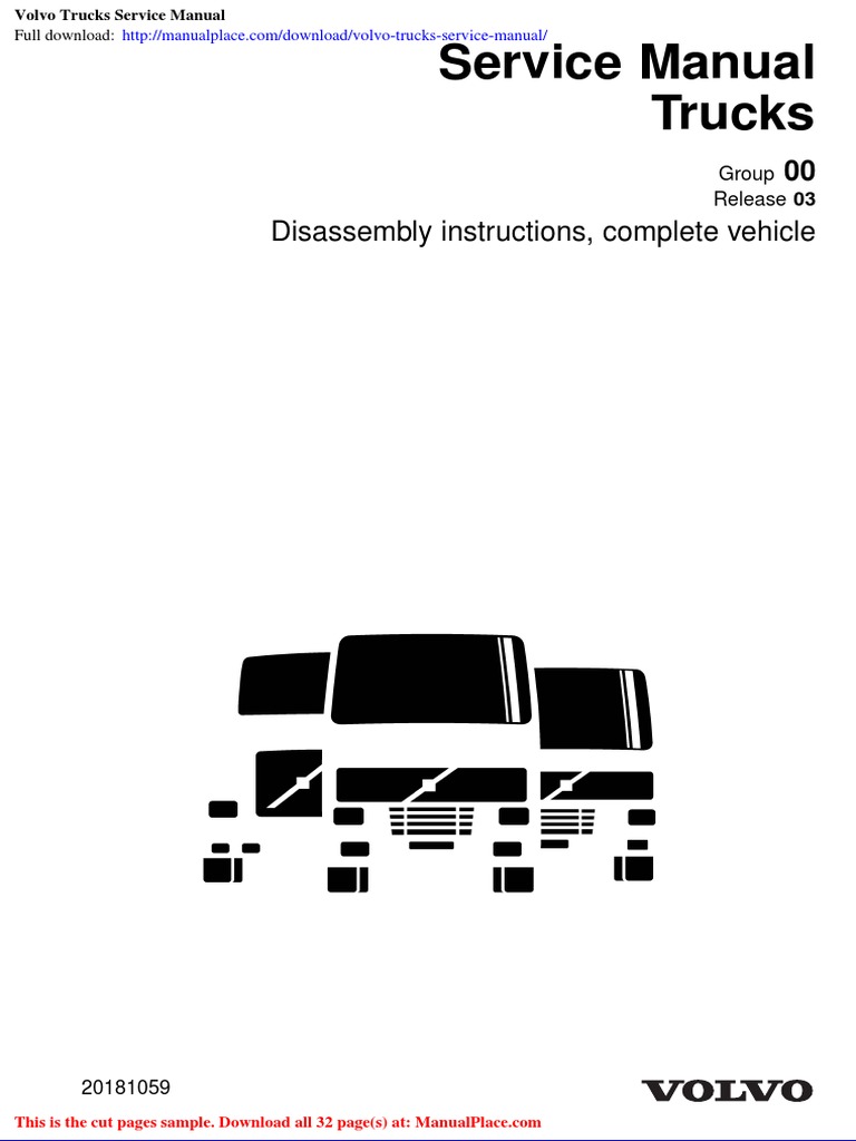 Volvo Trucks Service Manual | PDF