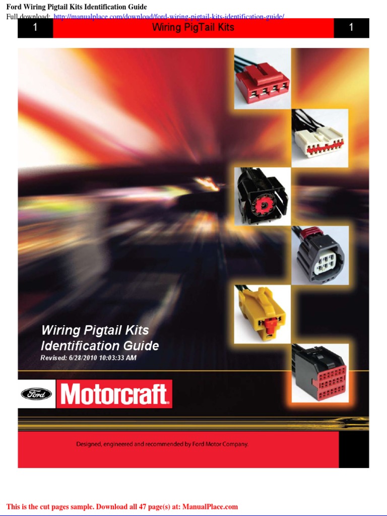 Ford Wiring Pigtail Kits Guide | PDF