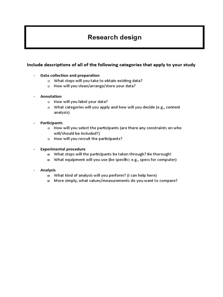 Research Design | PDF