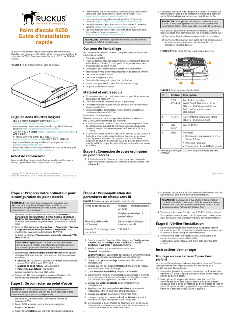 R650 Accesory Guide | PDF | l'Internet | Protocoles Internet