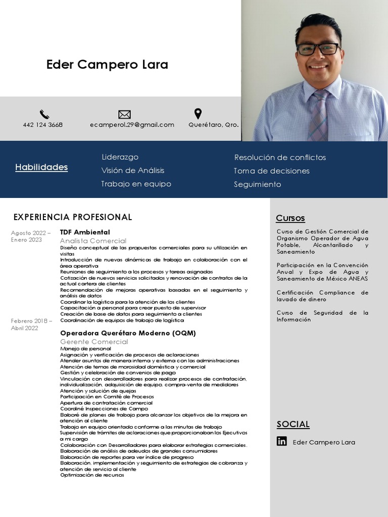 Eder Campero Lara CV | PDF