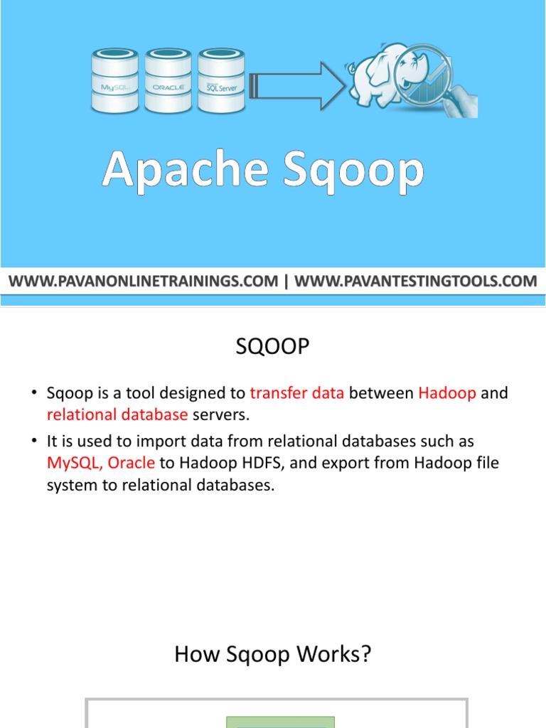 Apache Sqoop | PDF Apache Sqoop | PDF
