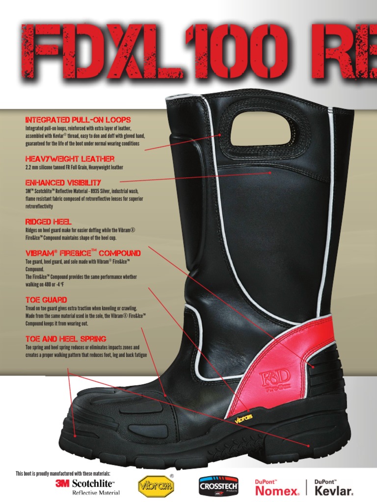 0051 Botas Firedex FDXL100 PDF | PDF