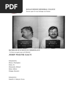 Gacy's Forensic Psychological Profile | PDF | Psychological Concepts ...